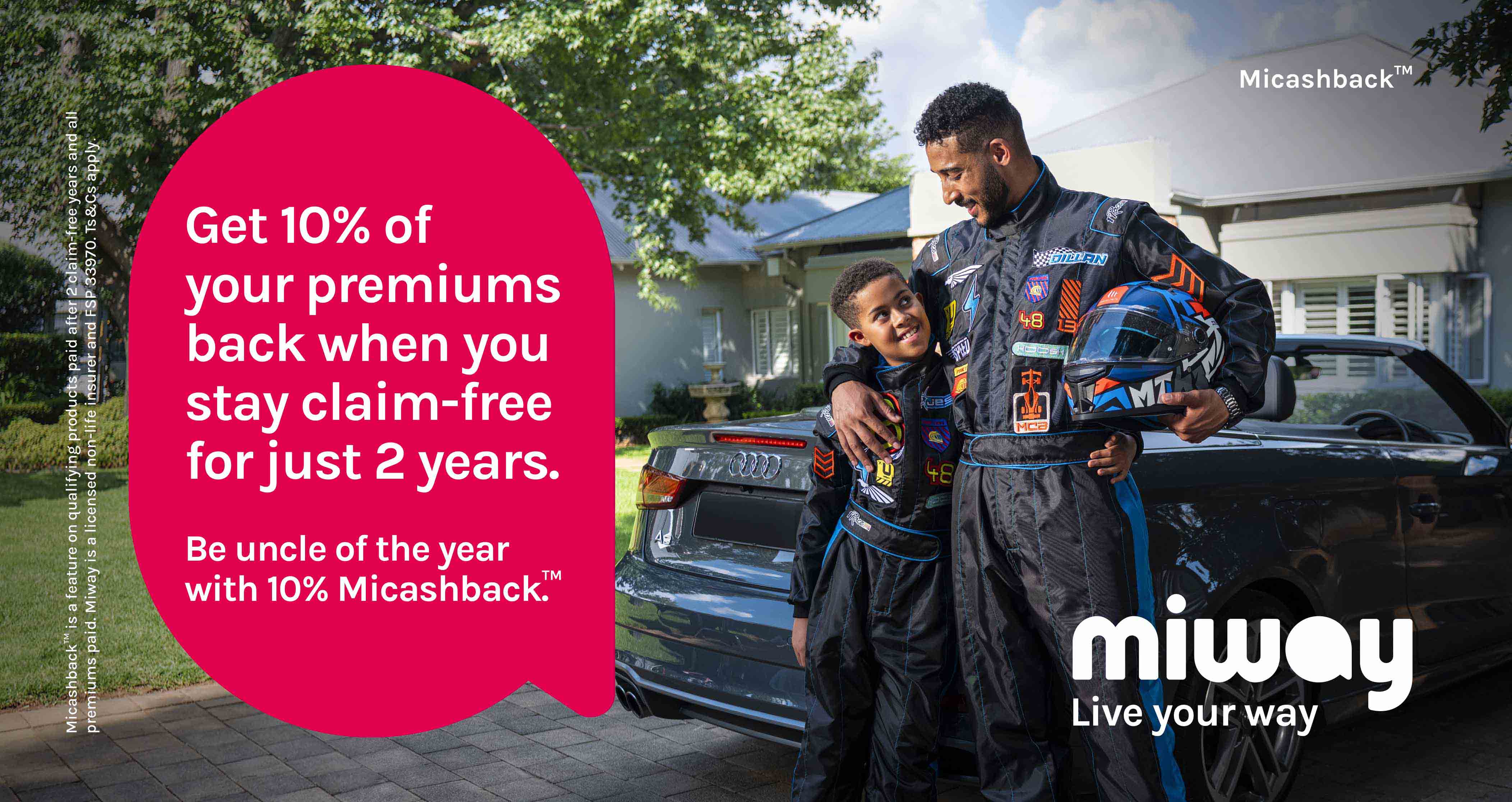 Get an insurance quote from Miway Insurance